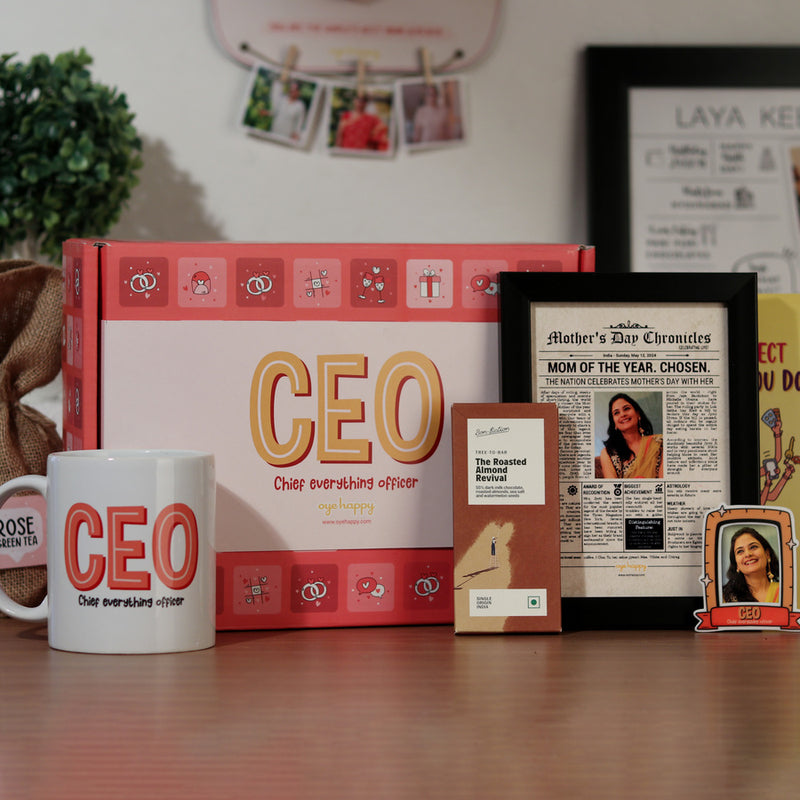 Chief Everything Officer Hamper | Best Mother's Day Gifts Online in ...