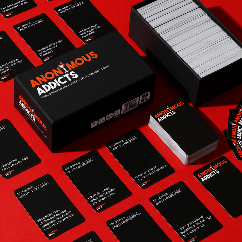 Anonymous Addicts | Best Drinking Game & Party Game To Play With ...