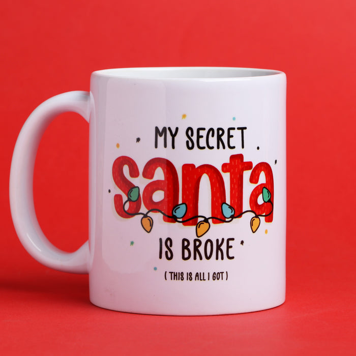 Broke Secret Santa Gift | Funny & Affordable Xmas Gift – Oye Happy