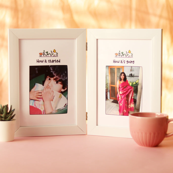 Then And Now Frame | Best Gifts Online in India – Oye Happy