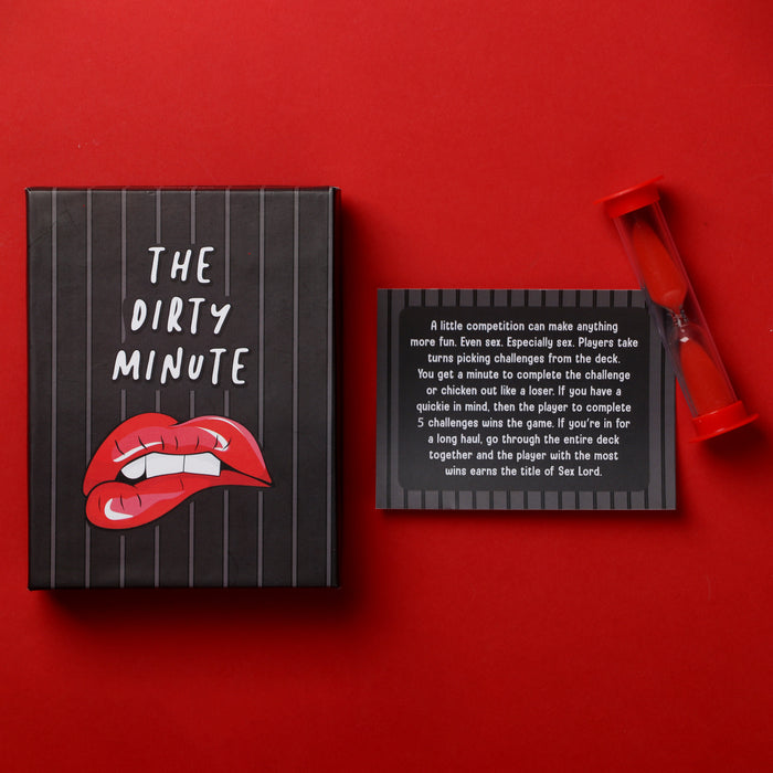 Buy Adult Card Games - The Dirty Minute Card Game | Oye Happy