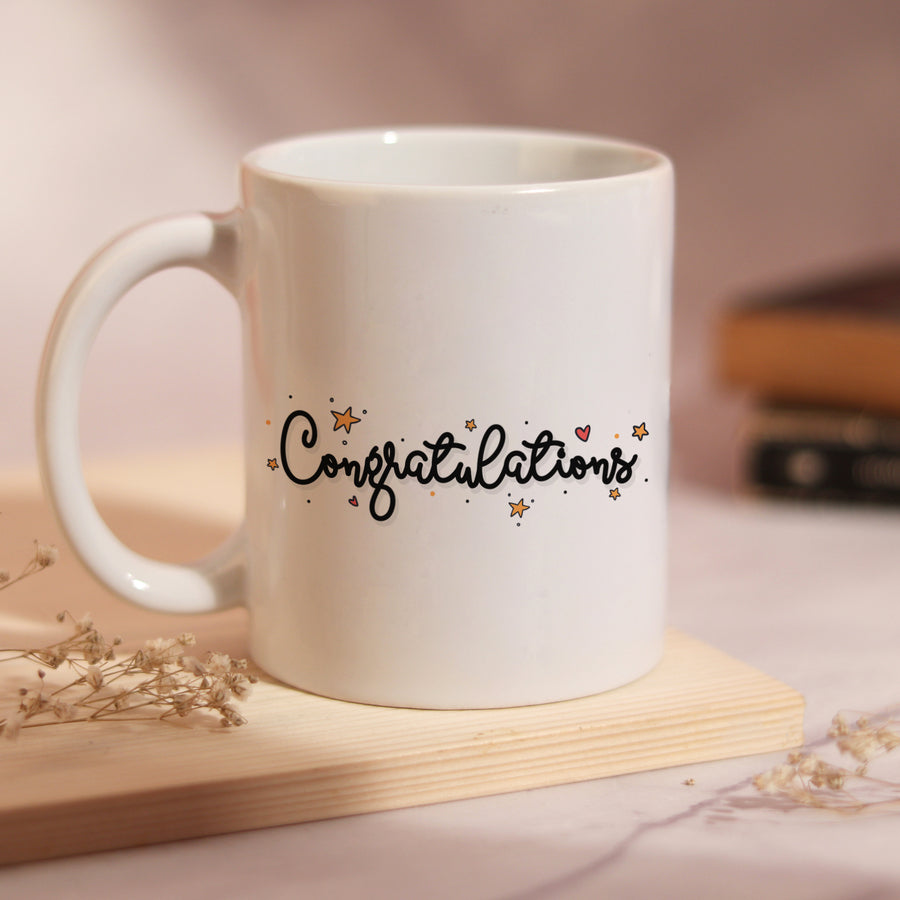 Congrats Cheers Mug | Fun Celebration Gift by OyeHappy – Oye Happy