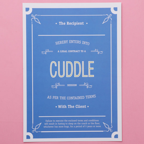 Love Contract - Buy Unique Gifts For Couples Online I Oye Happy