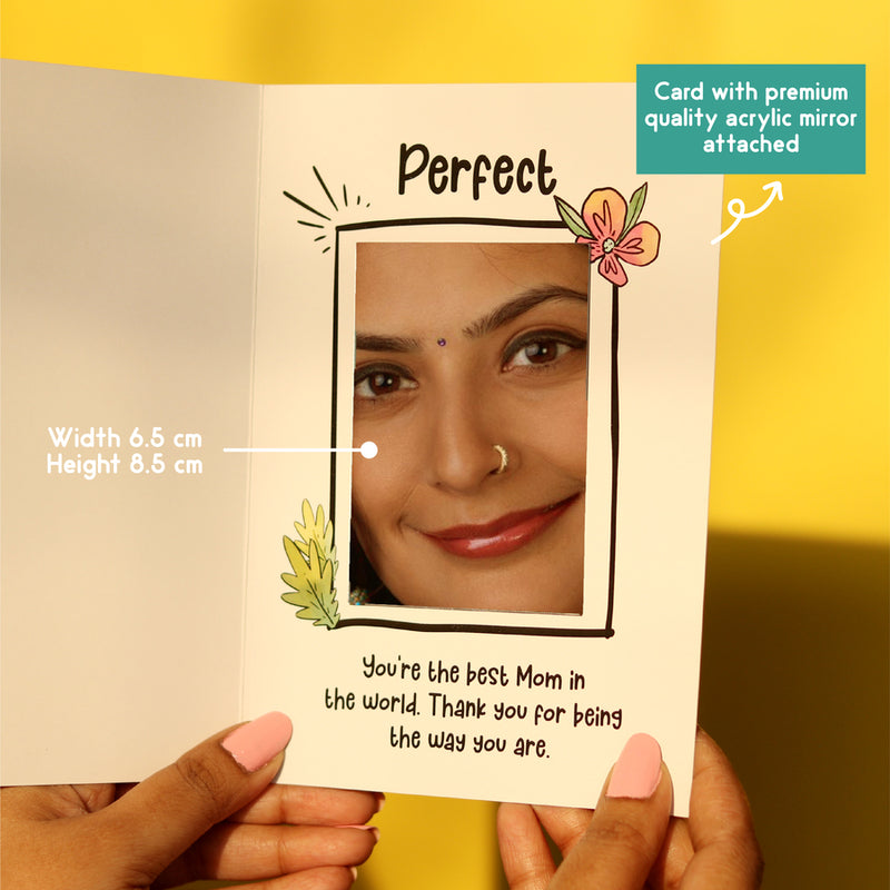 Mirror Card for Mom - Mother's Day Gift Card Online | Oye Happy