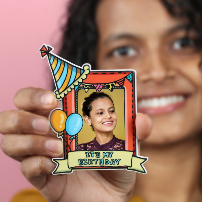 Custom Birthday Magnet Gift – Oye Happy
