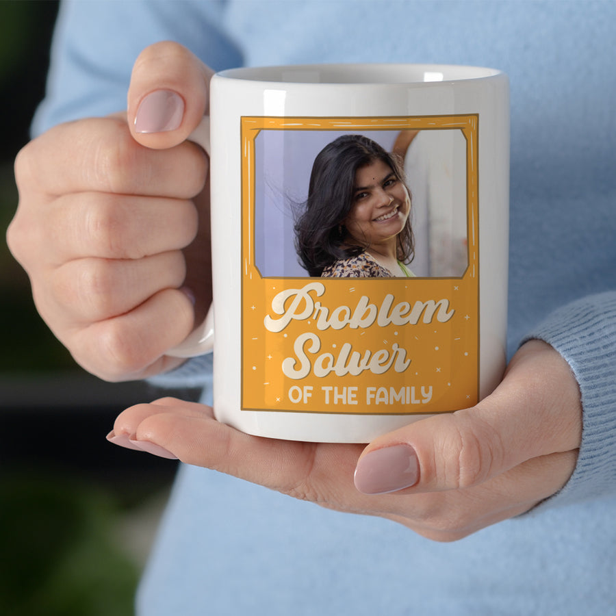 Problem Solver of the Family Mug – Smart Gift Idea | OyeHappy – Oye Happy