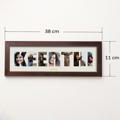 Frame the Name - Personalized Photo Frame Gift – Oye Happy