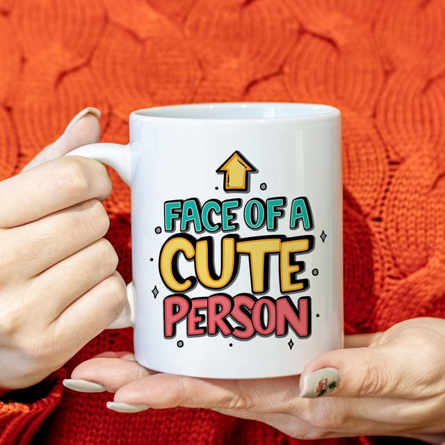 Cute Person Mug – Oye Happy