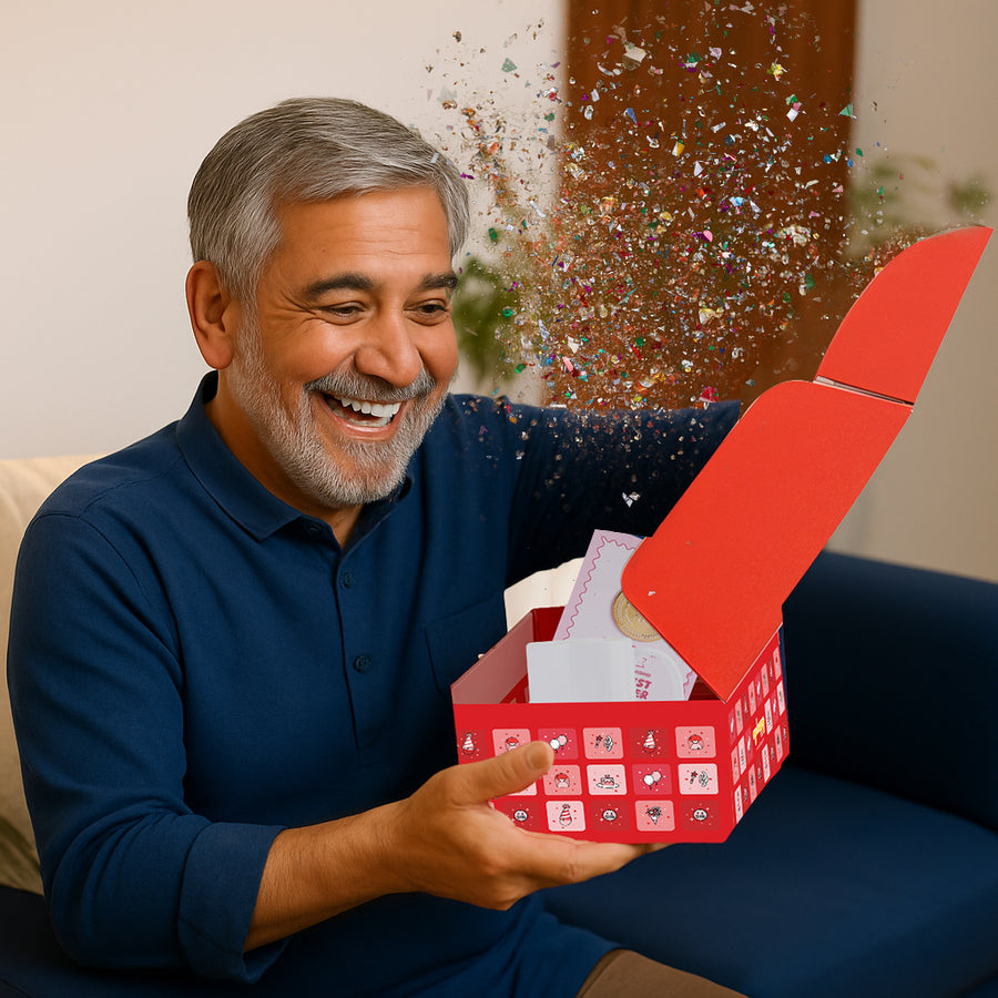Glitter Hamper for Father-in-Law | Fun Father’s Day Gift – Oye Happy