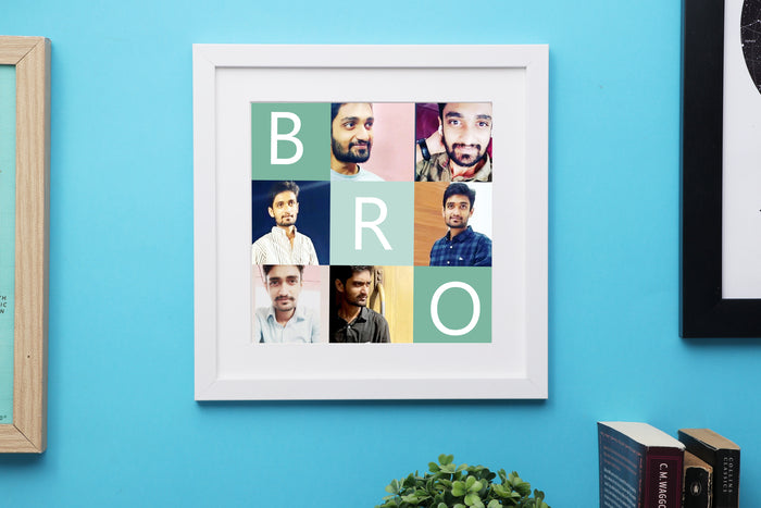 Mosaic Frame for Bro | Best Rakhi Gifts Online in India – Oye Happy
