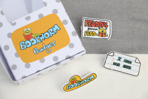 Bookworm Badges | Best Birthday, Anniversary, Friendship Day, Just like ...