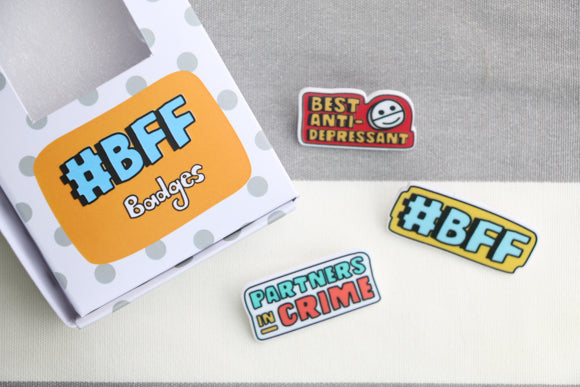 Friendship Badges | Best Friendship Day Gifts Online in India – Oye Happy